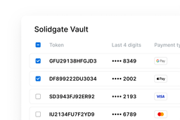 Solidgate Token Vault | Secure Payment Data Storage