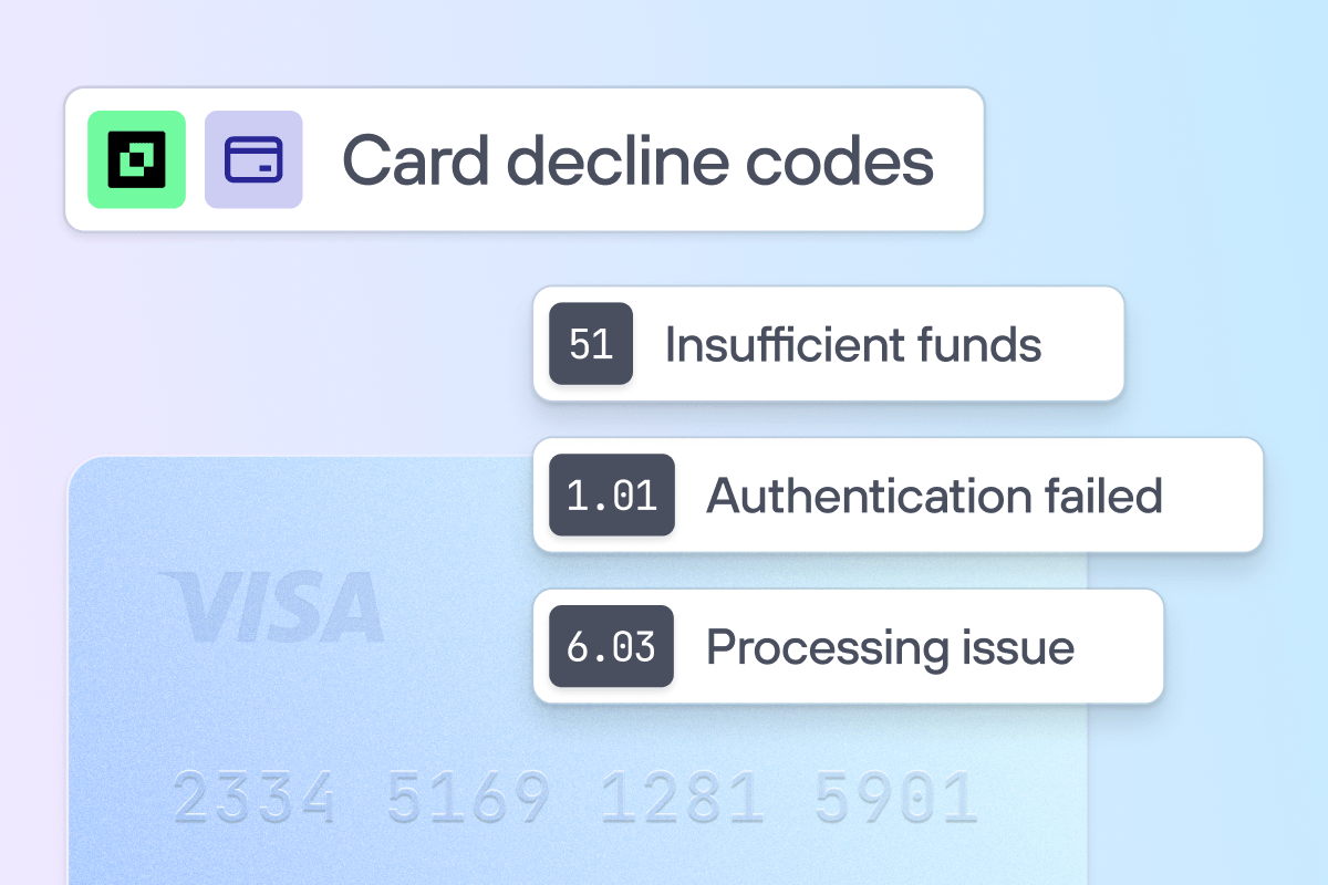 Card decline recovery: Win back failed payments and revenue